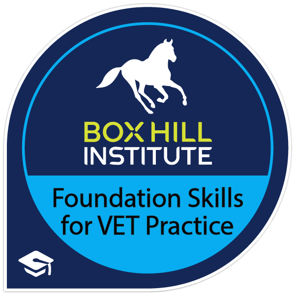 Foundation Skills For VET Practice Credly Foundation Skills For VET Practice Credly
