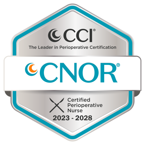 Certified Perioperative Nurse (CNOR) Certification 2023-2028 - Credly