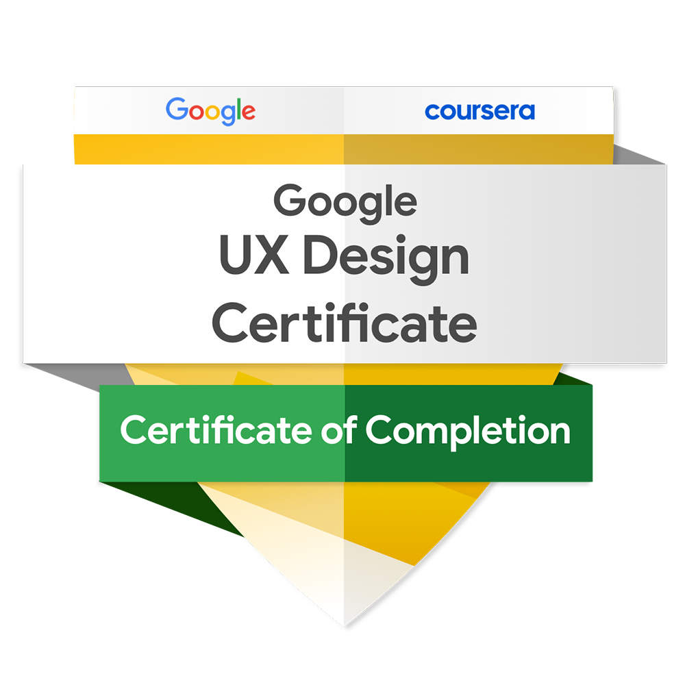 Google UX Design Professional Certificate Credly