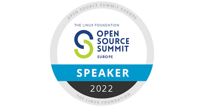 Speaker: Open Source Summit Europe 2022 - Credly