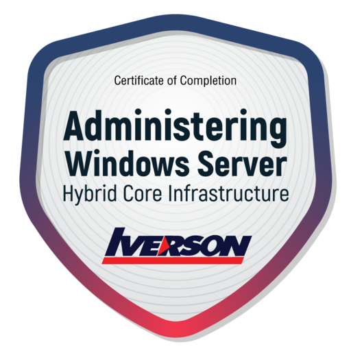 Administering Windows Server Hybrid Core Infrastructure - Credly