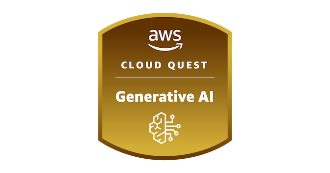 AWS Cloud Quest: Generative AI - Credly
