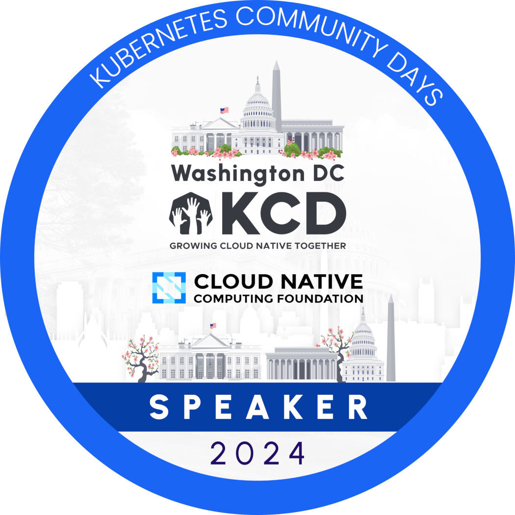 Speaker - KCD Washington DC 2024 - Credly