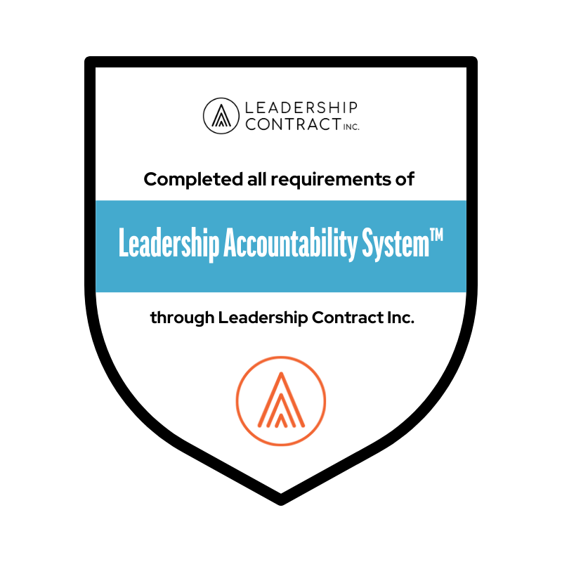 Leadership Accountability System™ - Credly
