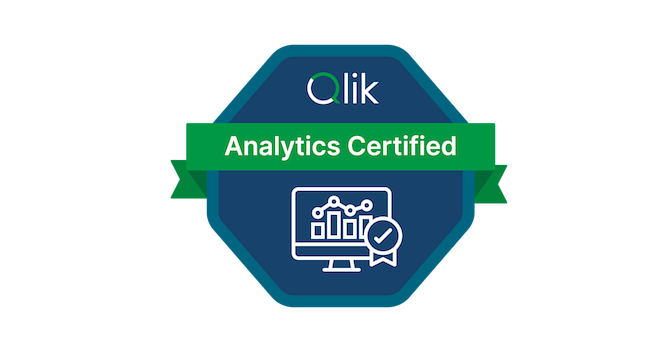 Qlik Data Analytics Certification - Credly