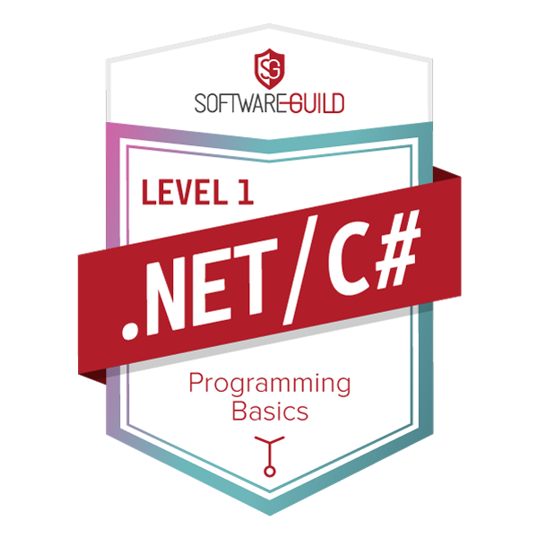.NET/C# - LEVEL 1 - PROGRAMMING BASICS - Credly