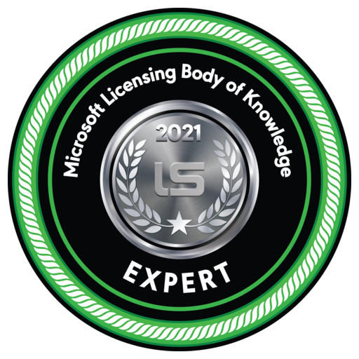 Microsoft Licensing Body of Knowledge 2021 - Expert - Credly