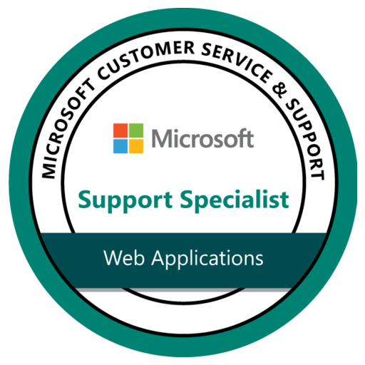 Web Applications: Support Specialist - Credly