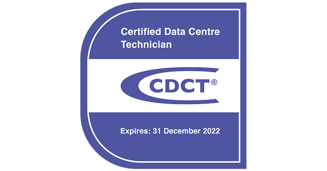 Certified Data Centre Technician (CDCT®) - Credly