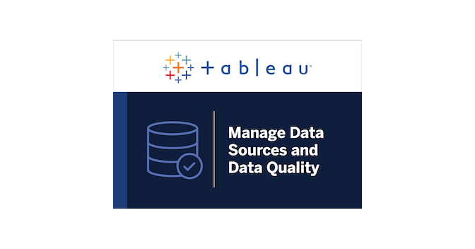 Manage Data Sources and Data Quality - Credly