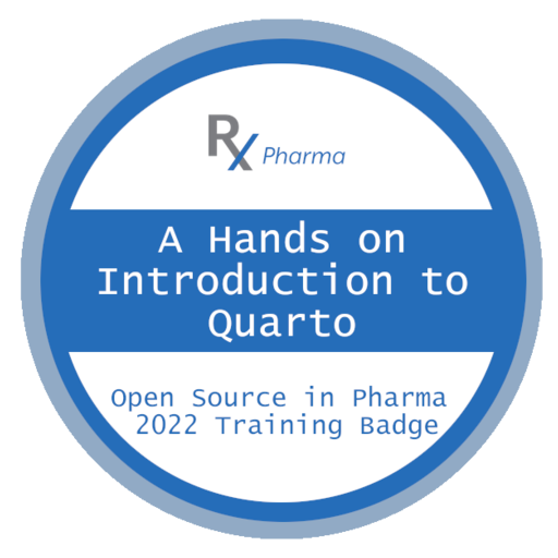 A Hands on Introduction to Quarto - Credly
