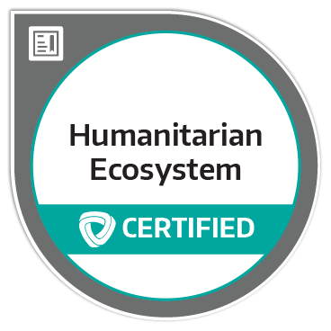Certification in Understanding the Humanitarian Ecosystem - Credly