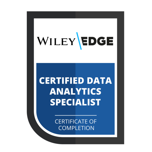 CERTIFIED DATA ANALYTICS SPECIALIST - Credly