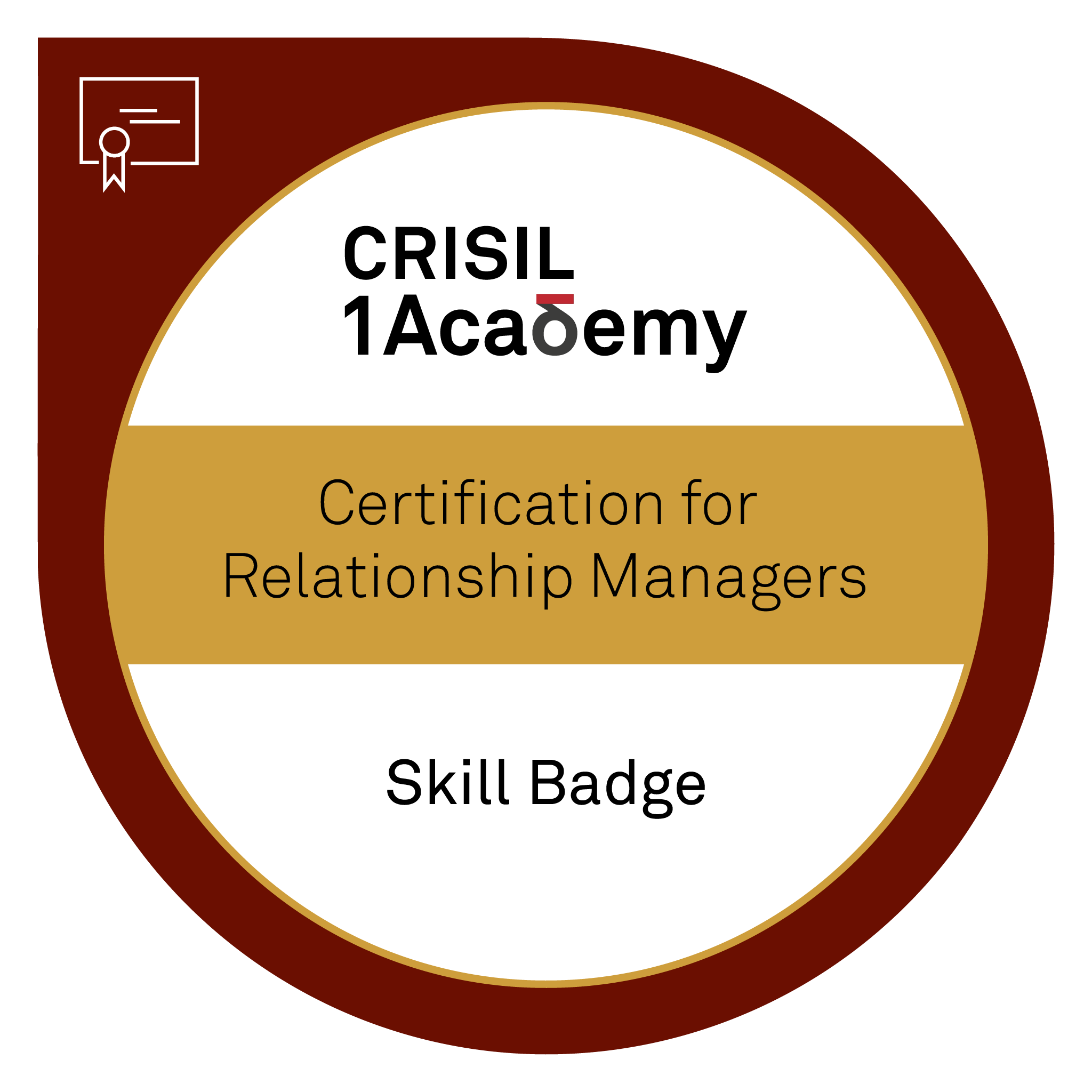 Certification for Relationship Managers - Credly