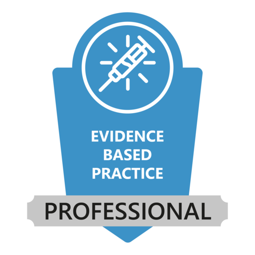 Evidence-Based Practice -Professional Level - Credly