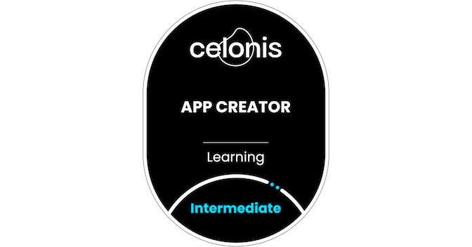 Celonis App Creator - Credly