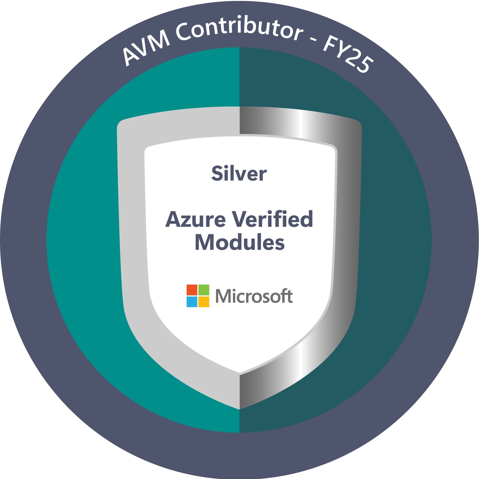 FY25 Azure Verified Modules Contributor - Silver - Credly