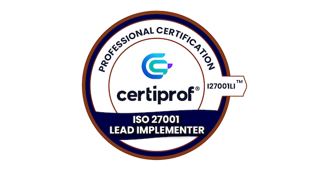 ISO 27001 Certified Lead Implementer - I27001LI - Credly