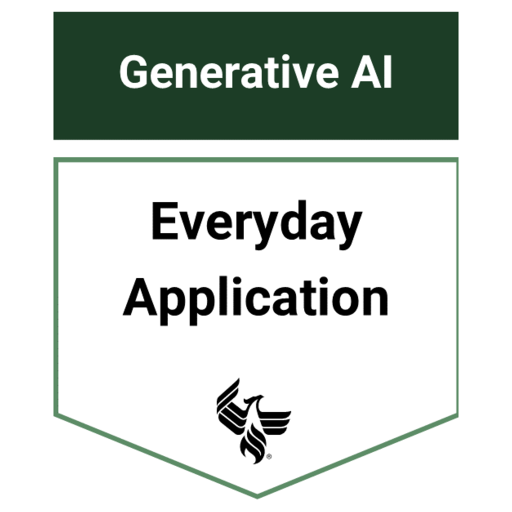 Generative AI: Everyday Application - Credly