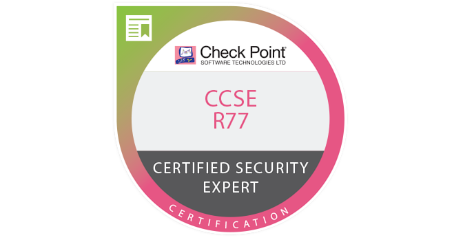 Check Point Certified Security Expert R77 - Credly