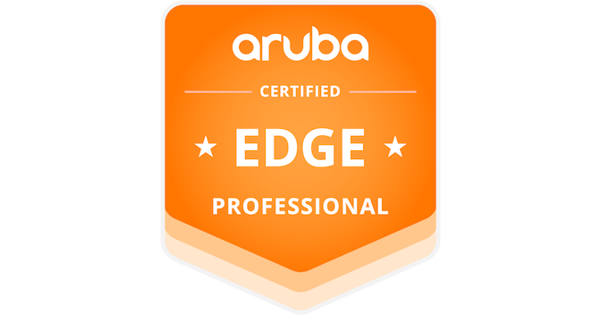 Aruba Certified Edge Professional - Credly