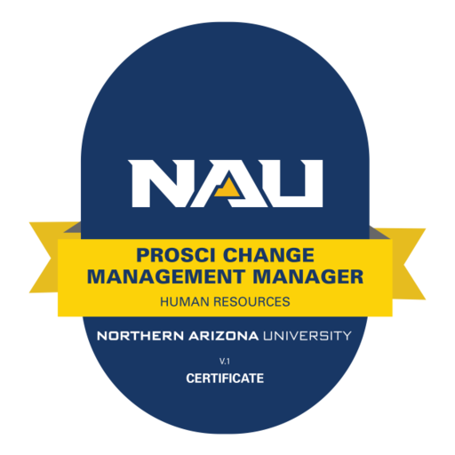 Prosci Change Management Manager - Credly