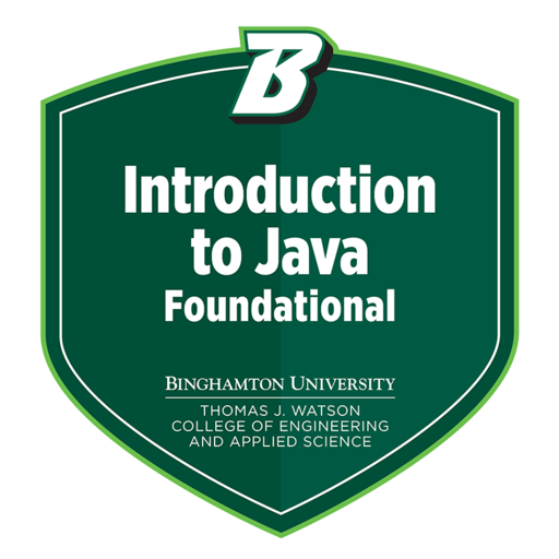 Introduction to Java - Credly