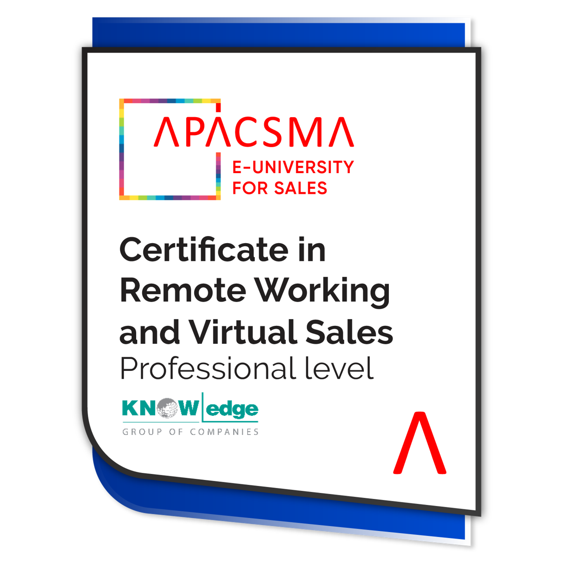 Certificate in Remote Working and Virtual Sales - Credly