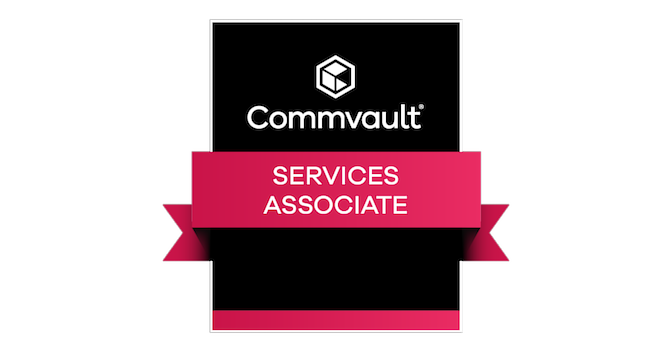 Commvault Services Associate - Credly