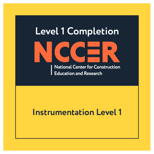 NCCER Instrumentation Level One - Credly