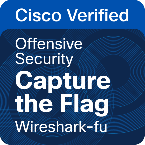 Offensive Security Capture the Flag - Wireshark-fu - Credly