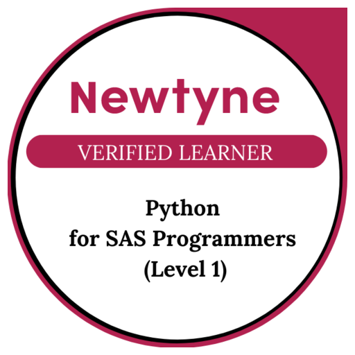 Python for SAS Programmers (Level 1) - Credly