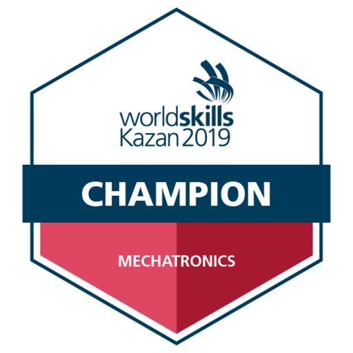 WorldSkills Kazan 2019 - Champion - Mechatronics - Credly
