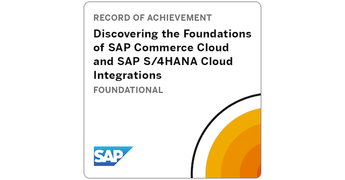 Discovering the Foundations of SAP Commerce Cloud and SAP S/4HANA Cloud Integrations - Record of ...