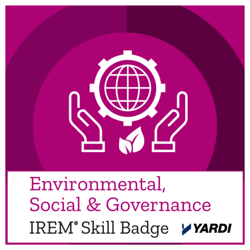 IREM Skill Badge: ESG - Credly