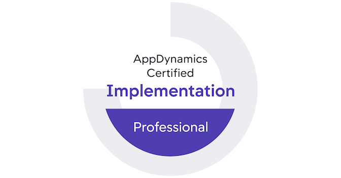 AppDynamics Certified Implementation Professional - Credly