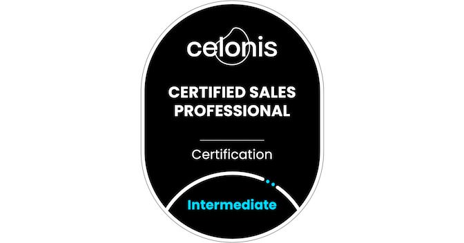 Celonis Certified Sales Professional - Credly