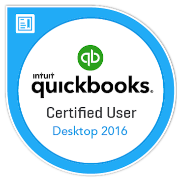 QuickBooks Certified User Desktop 2016 - Credly