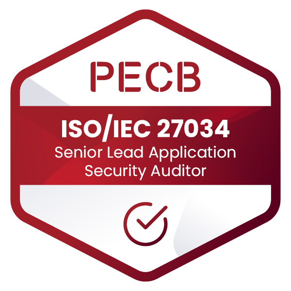 ISO/IEC 27034 Senior Lead Application Security Auditor - Credly