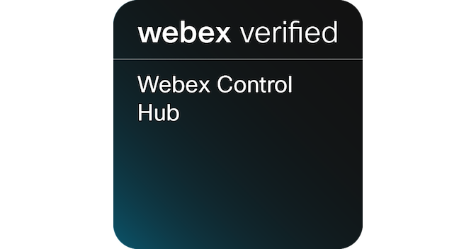 Webex Control Hub - Credly