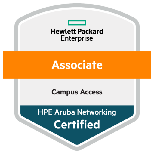 HPE Aruba Networking Certified Associate - Campus Access - Credly