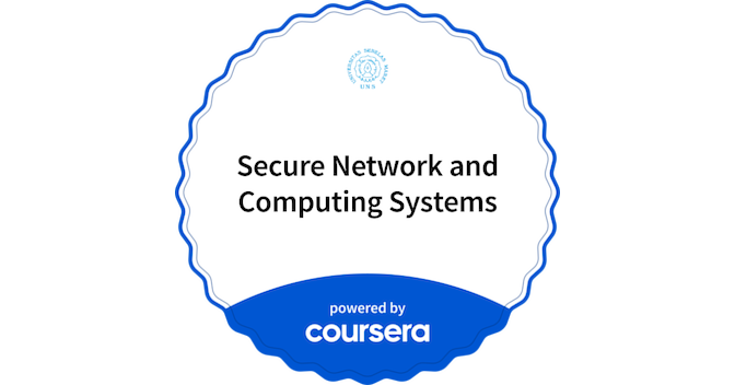 Secure Network and Computing Systems - Credly