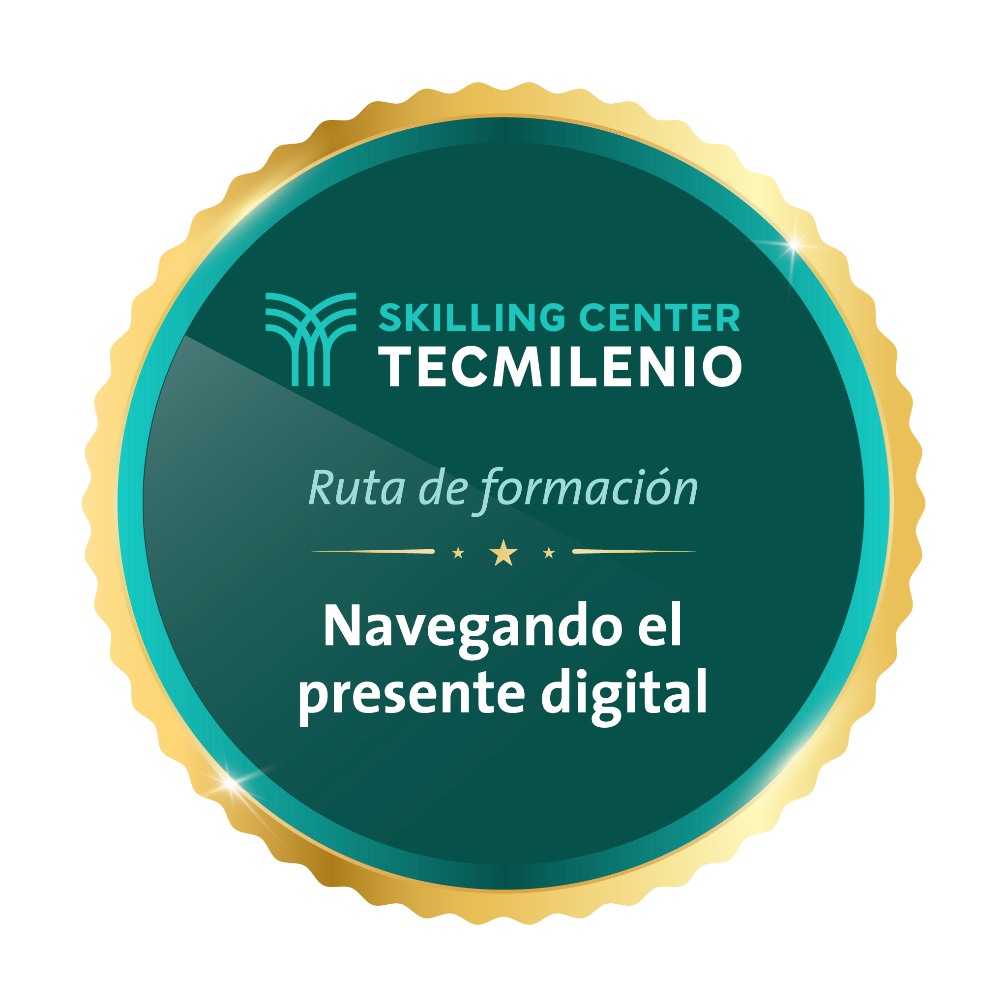 Ruta de formación Navegando el Presente Digital - Credly