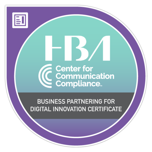 HBA Business Partnering for Digital Innovation Certificate - Credly