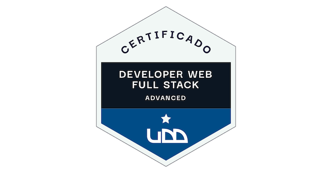 Developer Web Full Stack - Credly