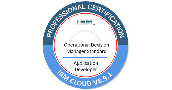 IBM Certified Application Developer - Operational Decision Manager ...