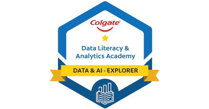 Data Literacy & Analytics Academy Onboarding|Data & AI - Explorer - Credly