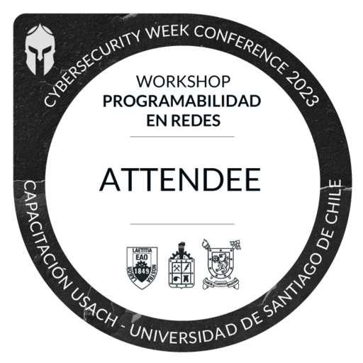 Workshop - Programabilidad en Redes (Attendee) - Credly