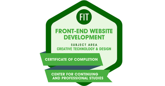 Front-End Website Development - Credly