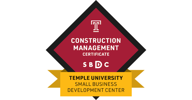 Construction Management Certificate - Credly